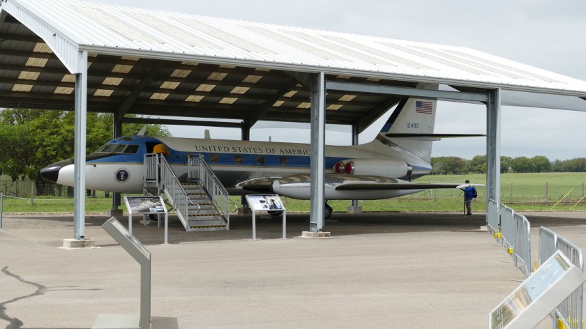 Fredericksburg TX. April 2018. LBJ Ranch – Home2 with Roger and Susan